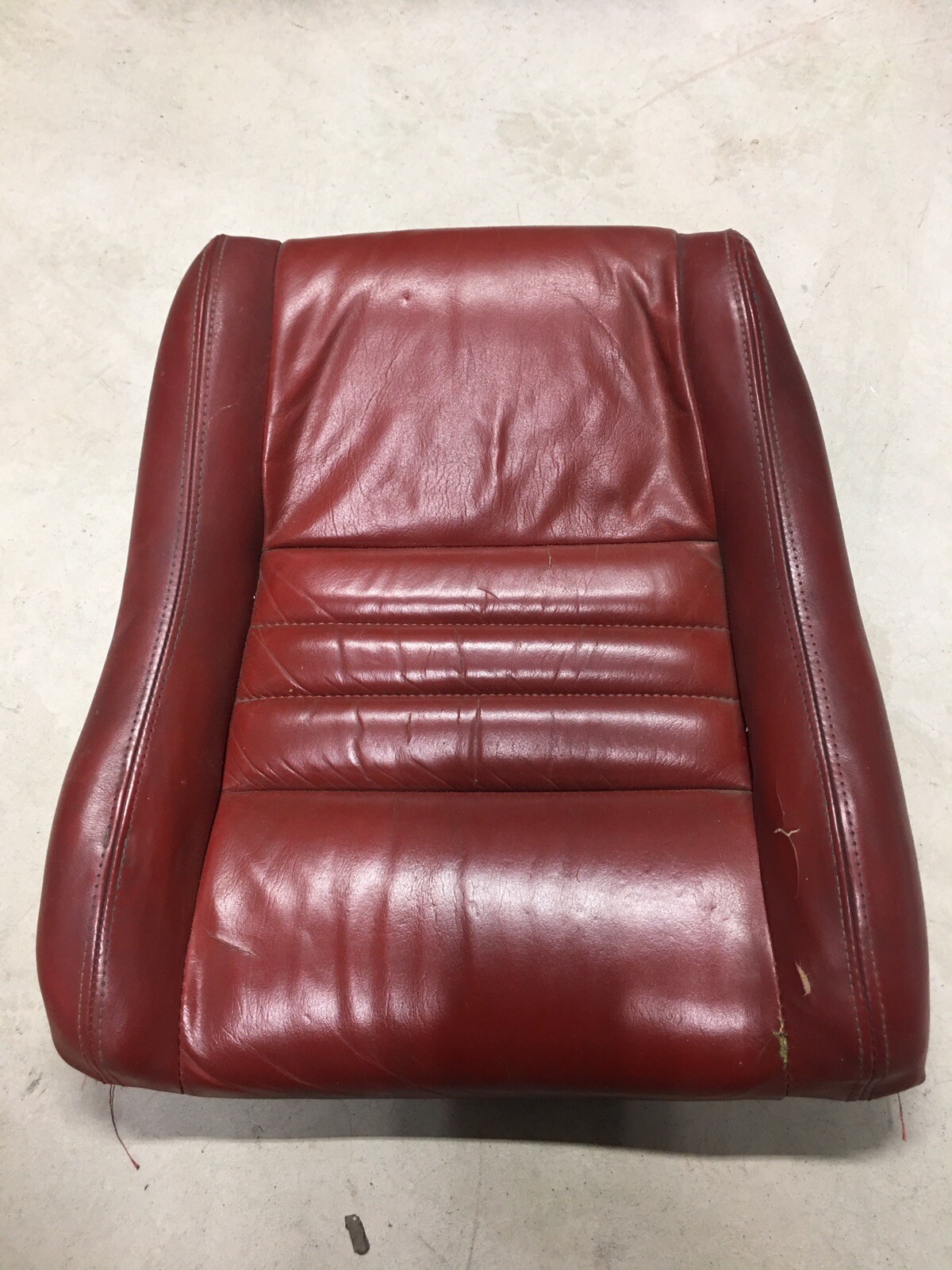 PREOWNED RED SEAT BACK CUSHION ASSY OFF 1979 CORVETTE, FITS 1979-1982 ...