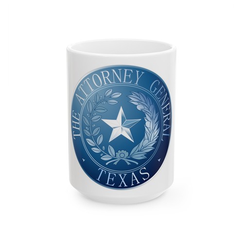 Seal of Texas Attorney General - White Coffee Mug | eBay