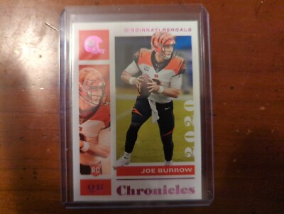 Joe Burrow RC pink chronicles | eBay