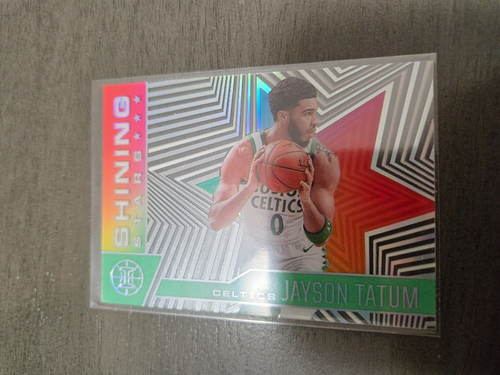 2020-21 Panini Illusions #7 Jayson Tatum Shining Stars Emerald | eBay