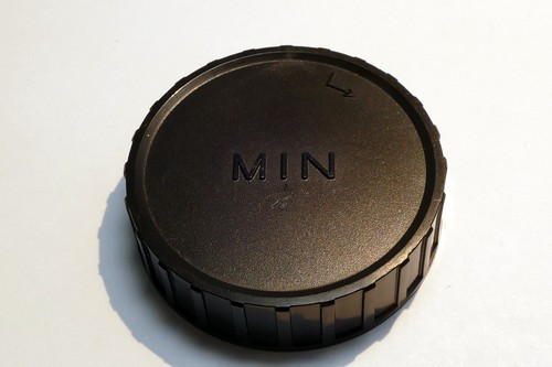 "MIN" REAR LENS CAP vintage for Minolta SR MC MD manual focus lenses | eBay