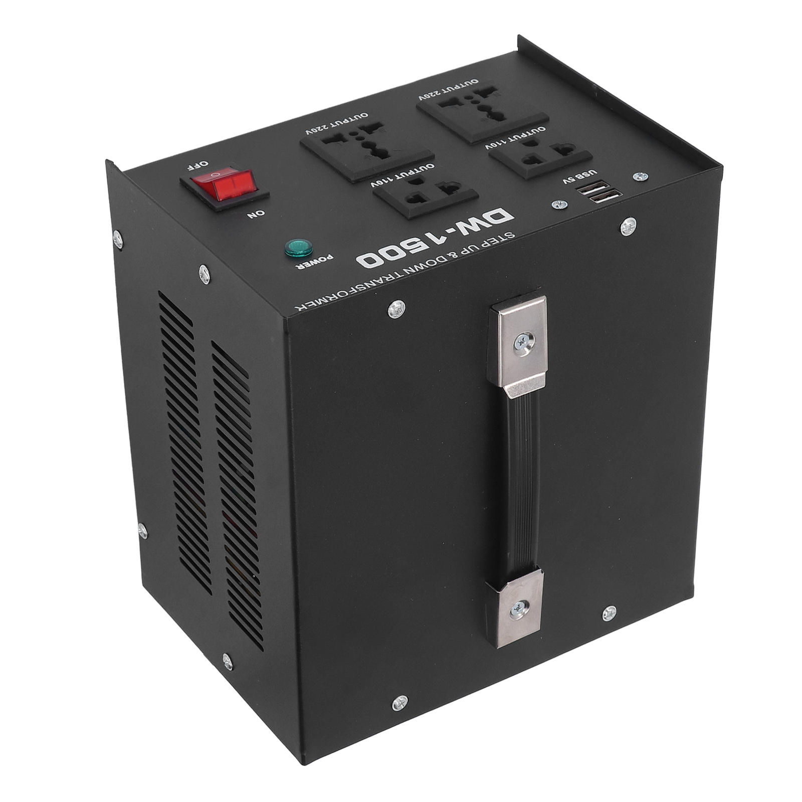 1500W Power Transformer Boost Voltage Converter AC 110‑120V 220‑240V US ...