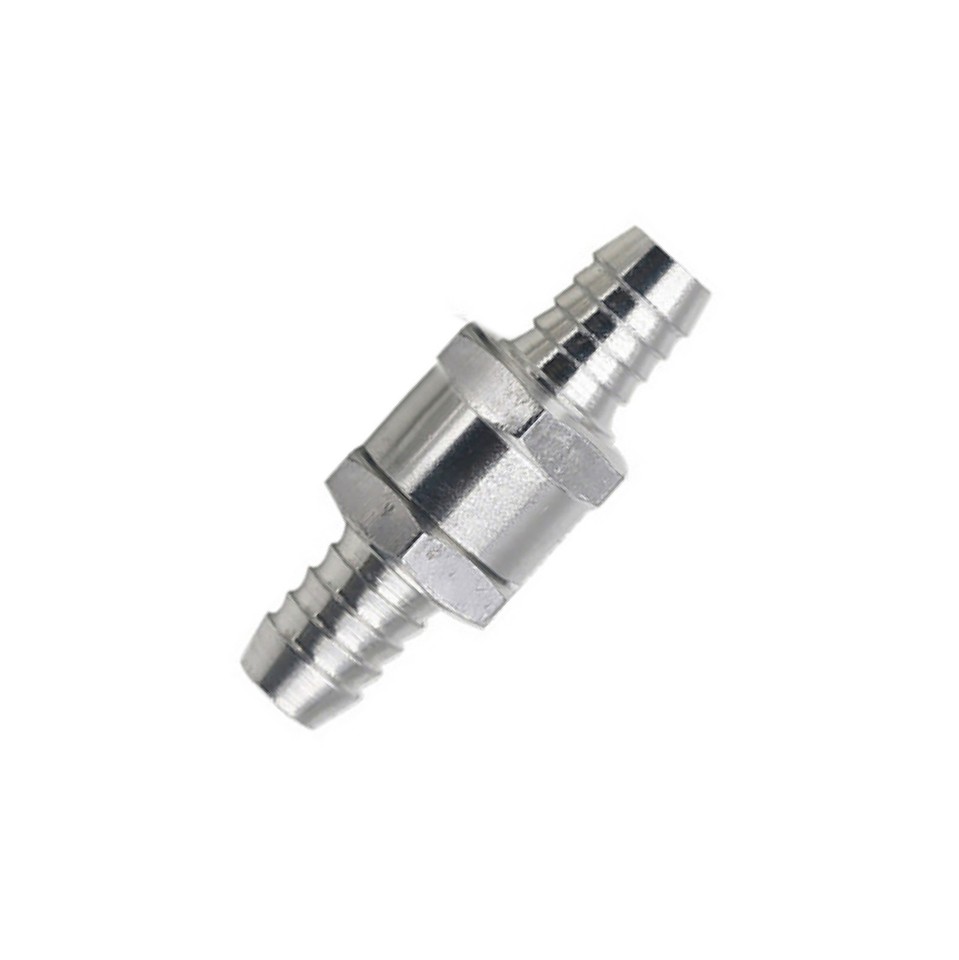 6/8/10/12mm Aluminium Pump One-way Fuel Check Valve For Car Boat Petrol ...
