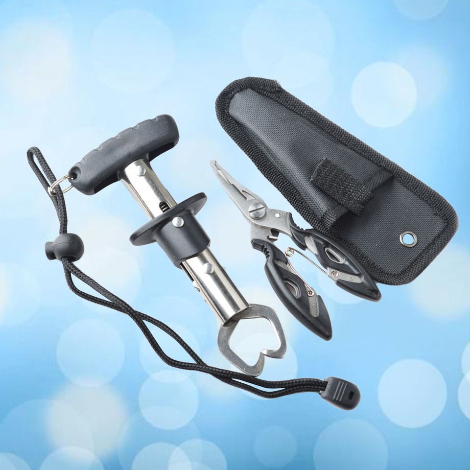 Mini Fishing Gripper Fish Lip Stainless Steel Fish Grip Tool With Scale ...