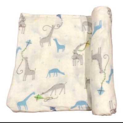 Angel Dear Swaddle Muslin Giraffe Blanket | eBay