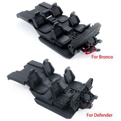 Plastic RC Crawler Interior DIY Cab Seat Kit for 1/18 TRX4M Bronco ...