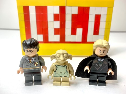 Genuine LEG0 Harry Potter Lucius Malfoy Dobby Minifigs minifigures Mini ...