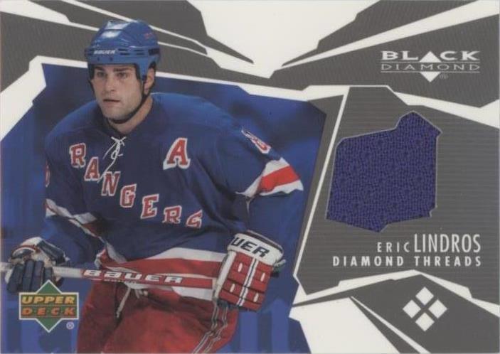 2003-04 Upper Deck Black Diamond - Threads Eric Lindros #DT-EL (MEM ...