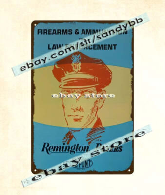 1970 game hunters Law Enforcement Police tin sign living room dorm room ...