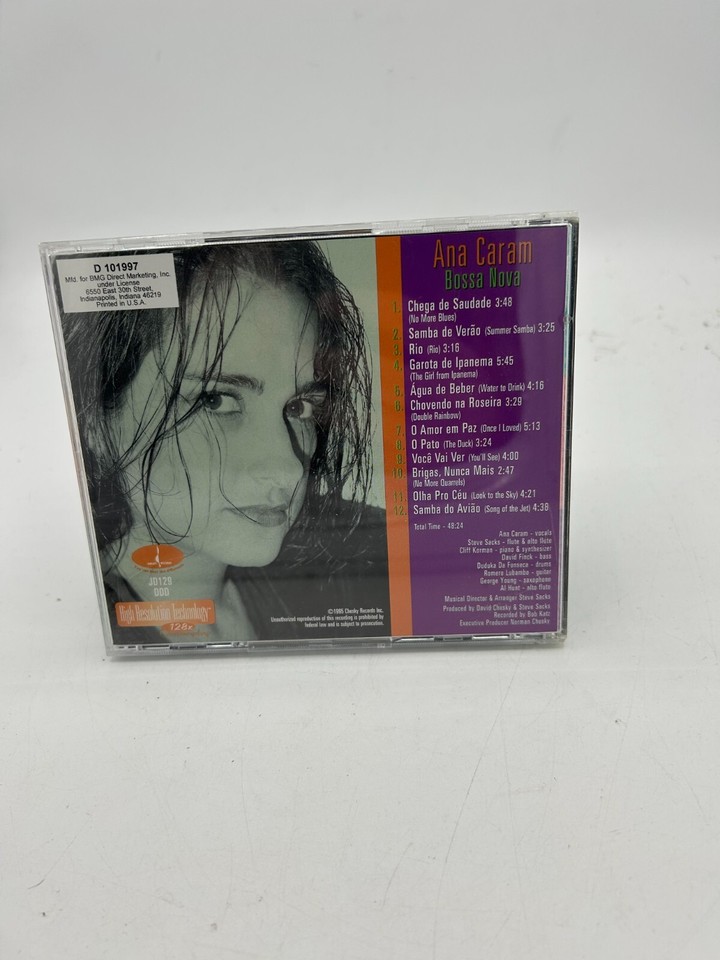 Bossa Nova - CARAM,ANA - audio cd - Like New 90368012920| eBay