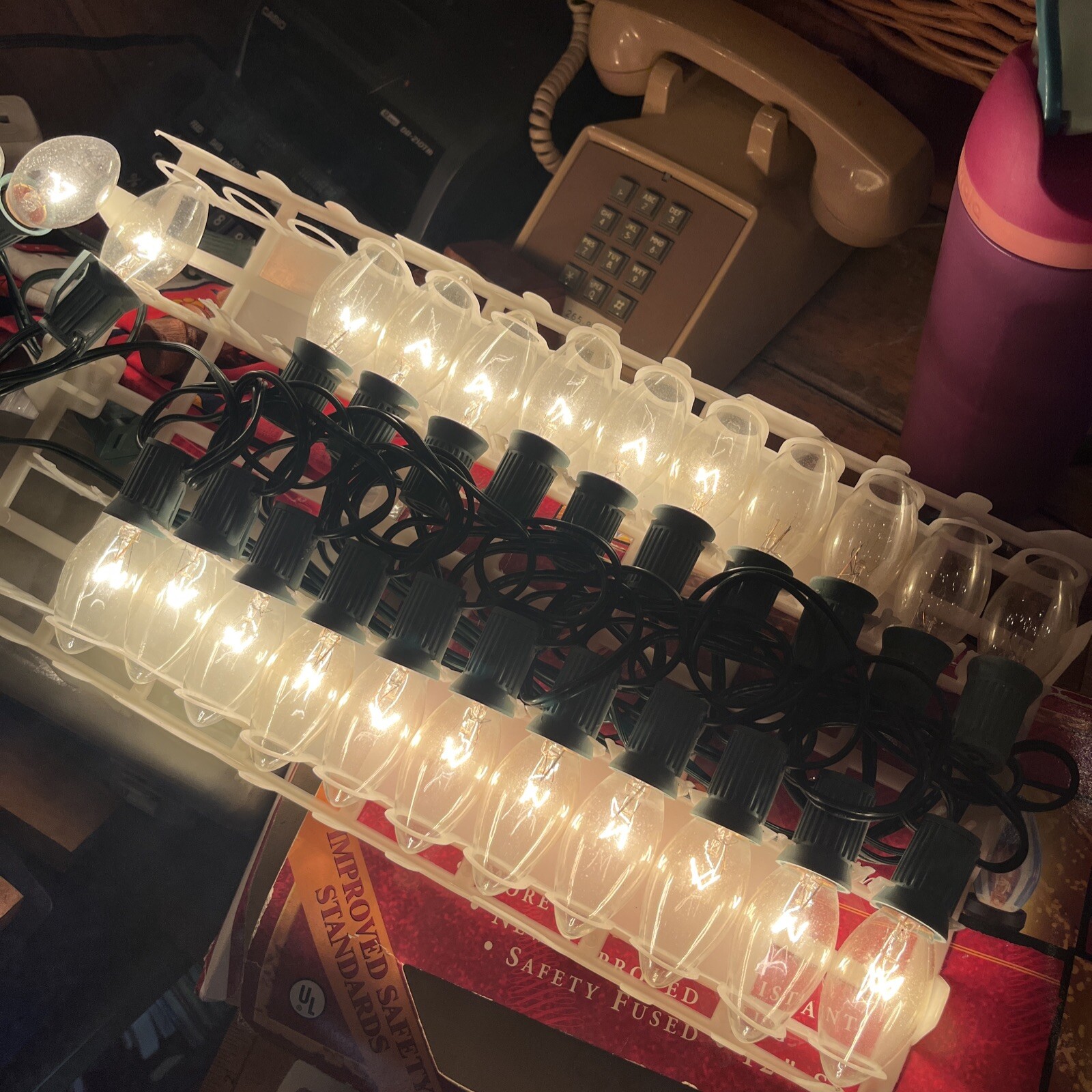 VTG Foremost Twinkling Lights. Outdoor #3026 Christmas 2 boxes. TESTED ...