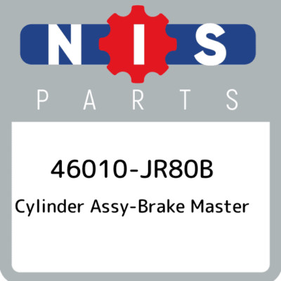 46010-JR80B Nissan Cylinder assy-brake master 46010JR80B, New Genuine ...