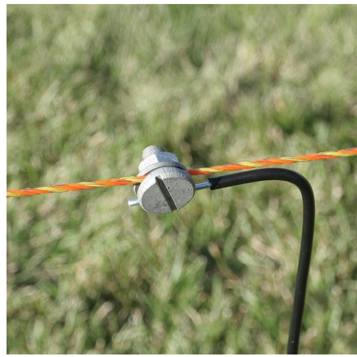 Rutland Wire Clamps Electric Fence Bobbin Fasteners Connectors - Pack ...