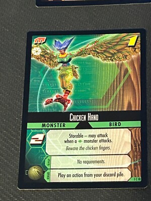 Dot Hack TCG Contagion Chicken Hand | eBay