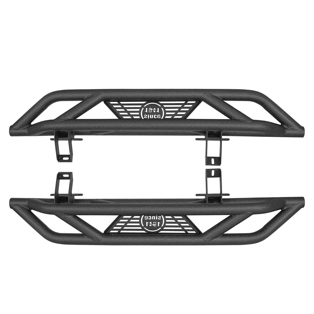 Jeep Rock Sliders Hooke Road Running Boards For Jeep Wrangler JL 2-Door ...