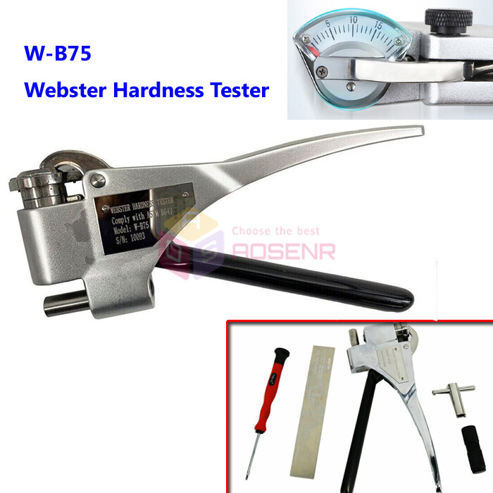 W-B75 Webster Hardness Tester Portable Hardness Meter 0~20HW for ...