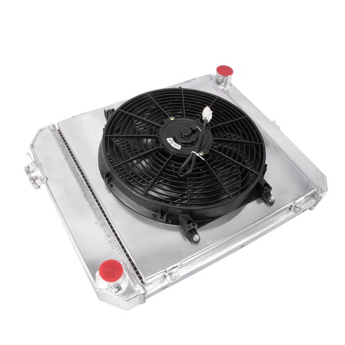 3 Row Radiator Shroud Fan For Chevy C10 C20 C30 K10 K20 Suburban L6 ...