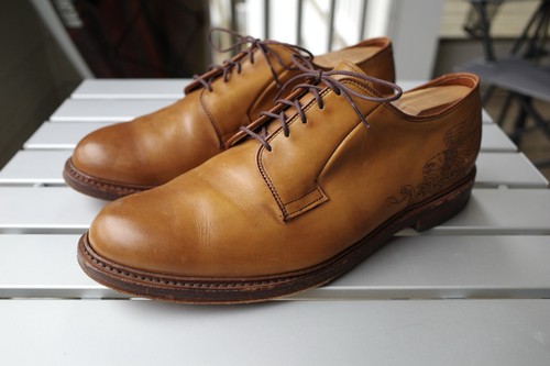 Allen Edmonds x Three Kings Tattoo - Derby - Walnut - 10.5 EEE | eBay