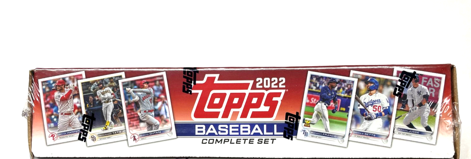2022 Topps MLB Baseball Complete Hobby Factory Sealed Set Red Box | eBay