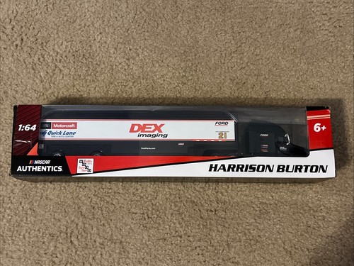 Harrison Burton Dex Imaging 1:64 Standard 2024 Diecast Hauler Signed ...