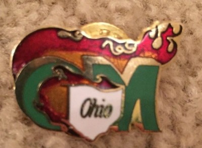 Ohio Odyssey of the Mind dragon state pin | eBay