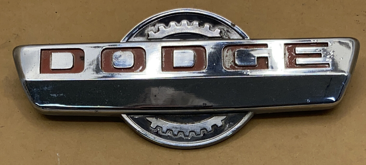 Vintage 1960s Dodge 700 Series Big Truck Hood Side Emblems | eBay