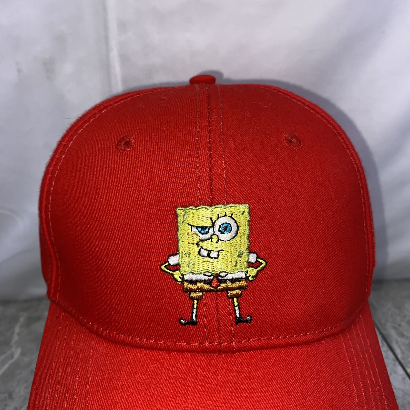 SpongeBob Hat Adjustable Snapback Nickelodeon Baseba… - Gem