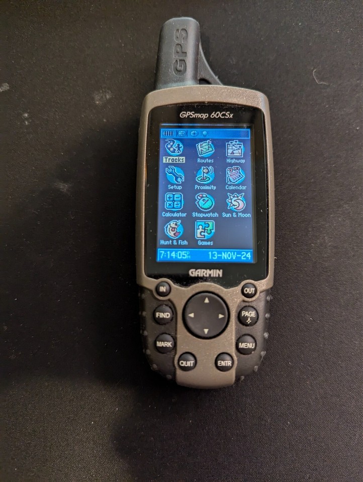 Garmin GPSMAP 60CSx Handheld GPS Tracker Hiking Camping. Great Working ...
