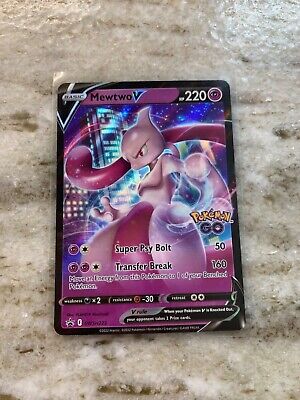 Pokémon TCG Mewtwo V SWSH Black Star Promos SWSH223 Holo Promo | eBay