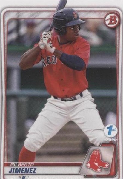 2020 Bowman Draft 1st Edition - #BD-137 Gilberto Jimenez (RC) for sale online | eBay