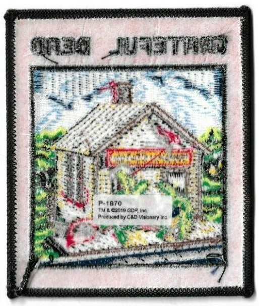 The Grateful Dead - Terrapin Station Turtle Embroidered Iron or Sew On ...
