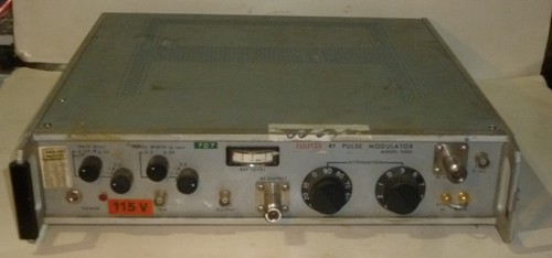Narda RF Pulse Modulator Model 9000 mit Attenuator | eBay.de