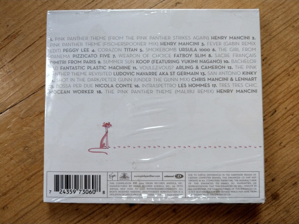 SMART FORTWO Pink Panther S Penthouse Party MUSIK CD INSPEKTOR CLOUSEAU ...