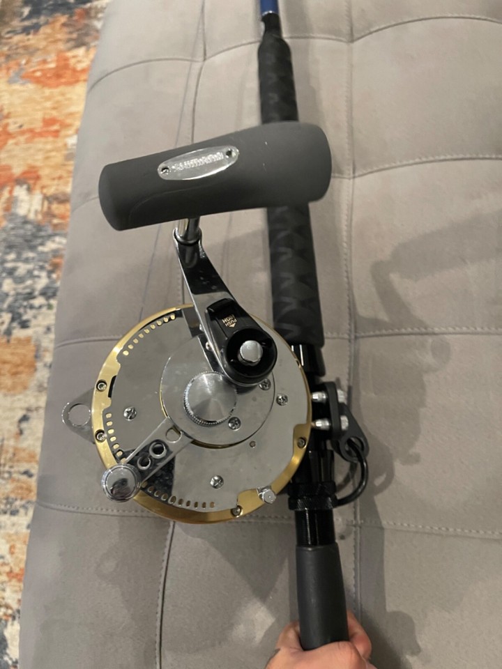 saltwater fishing rod and reel combo used | eBay