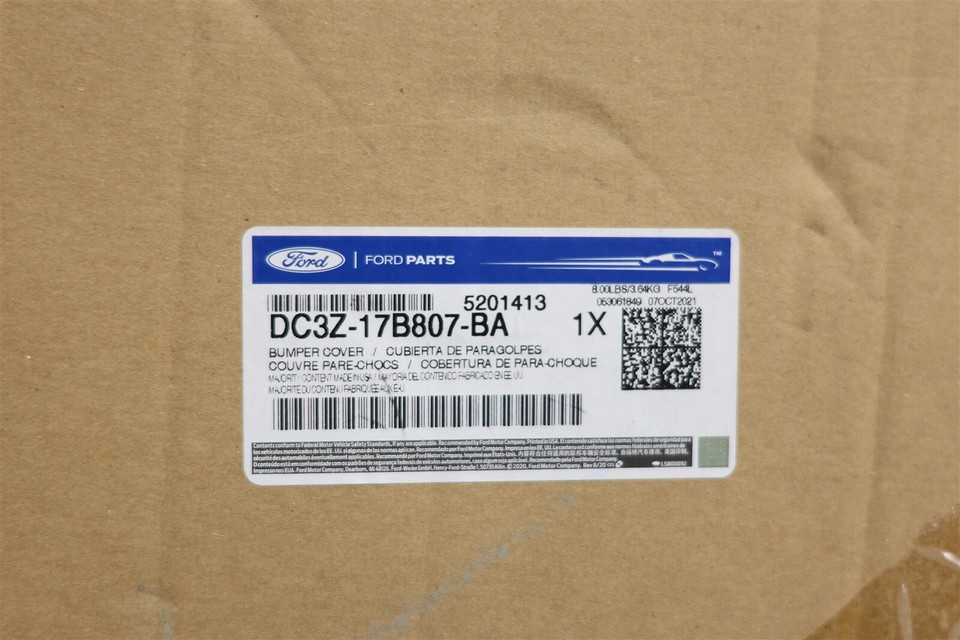 NEW OEM Ford Rear Bumper Step Pad Cover DC3Z-17B807-BA F250 F350 2013 ...