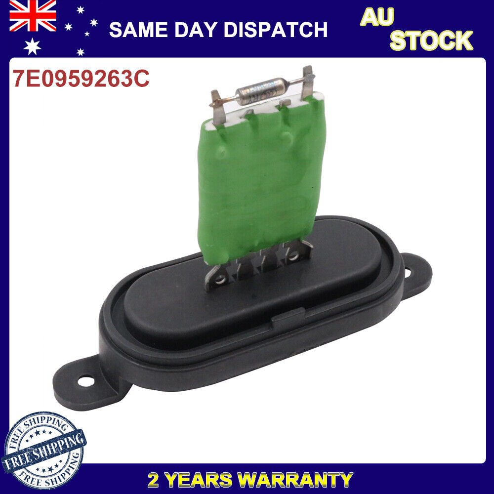 Heater Blower Fan Motor Resistor For VW Amarok Touareg Transporter T5 ...
