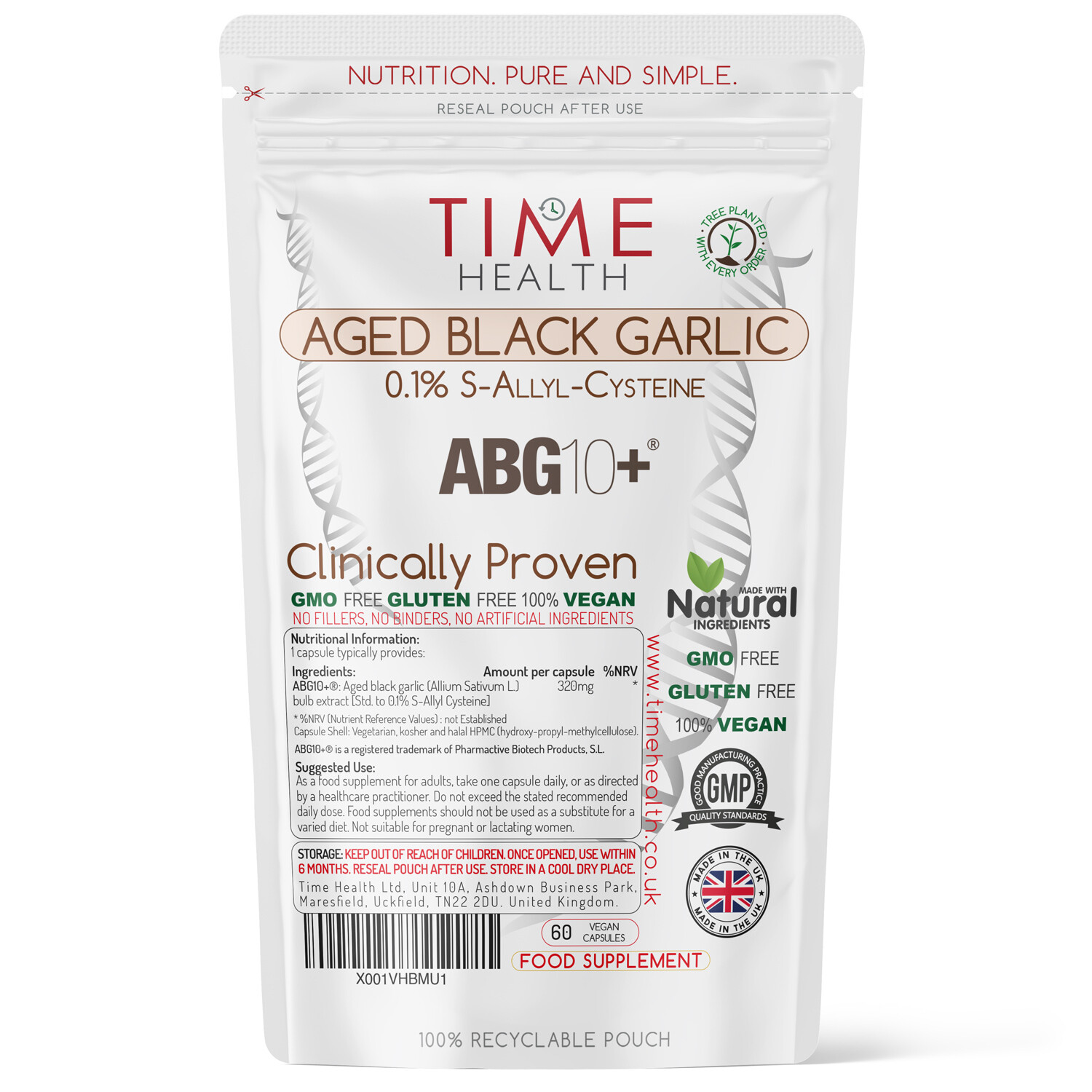 Aged Black Garlic Extract – Clinically Proven Brand ABG10+ | eBay UK