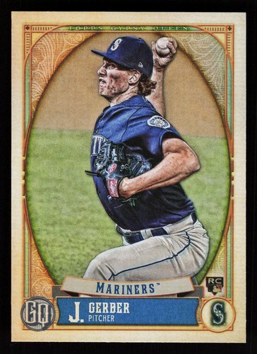 2021 Topps Gypsy Queen RC Joey Gerber #236 Baseball Rookie Seattle ...