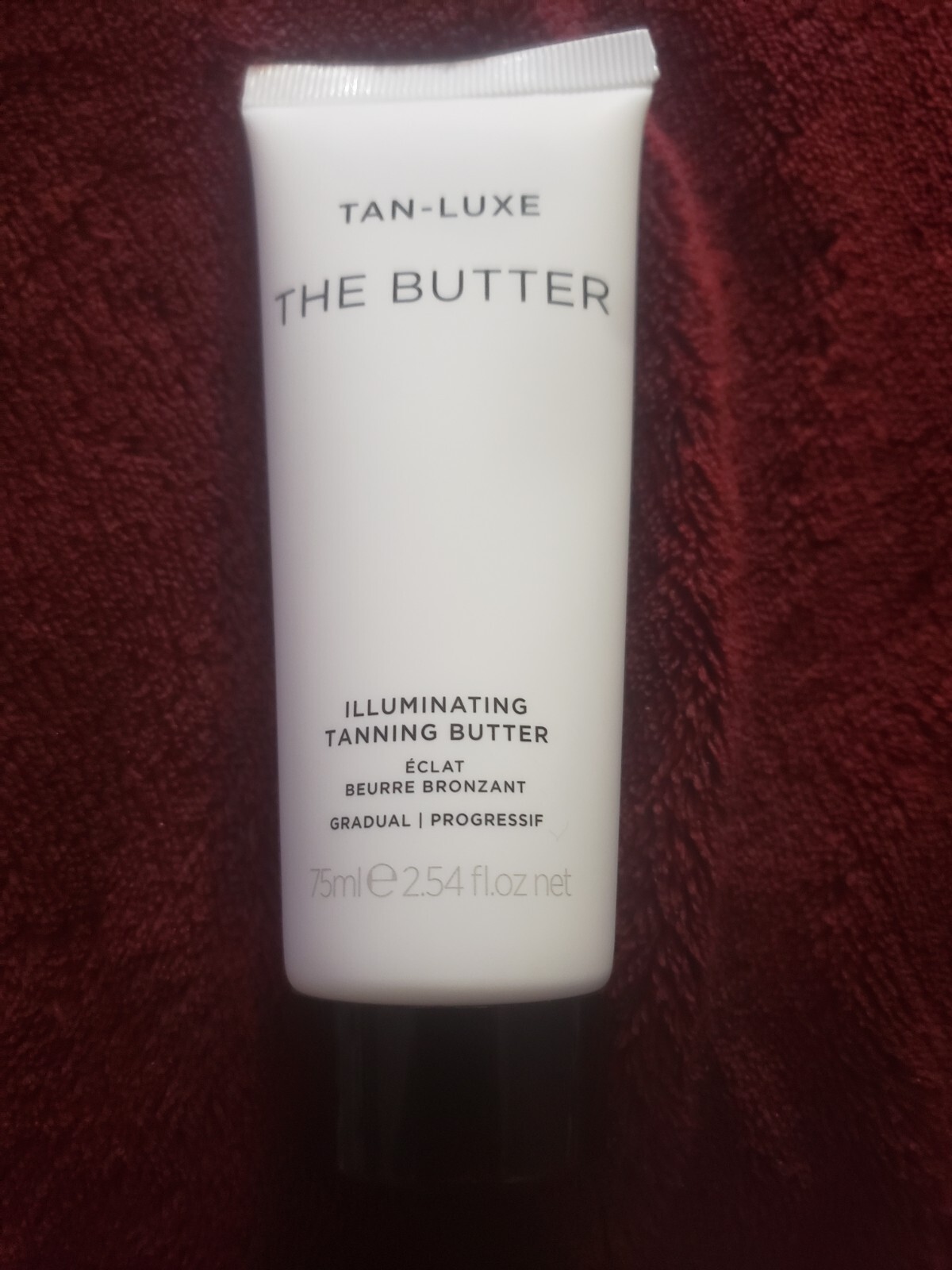 TAN-LUXE "THE BUTTER" Gradual Progressive Tan NEW/SEALED 75mi/2.54 fl ...