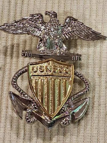 WWII USN Navy USNSCC Naval Sea Cadet Corps Cap Badge L@@K!!! | eBay