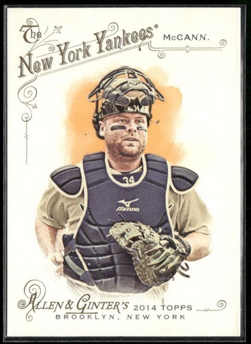 2014 Topps Allen & Ginter #297 Brian McCann | eBay