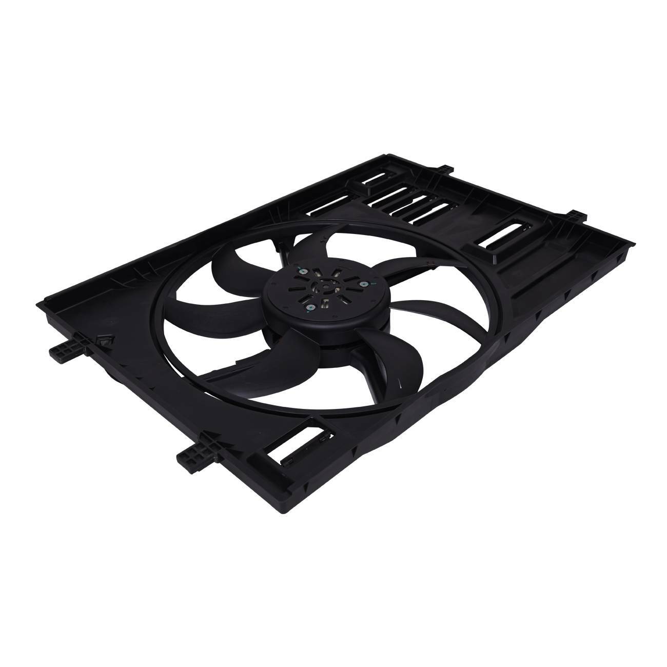 Radiator Cooling Fan Assembly Fits VW Volkswagen Golf GTI Audi A3 ...