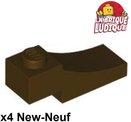 Lego 4X Brick Arch Inverted 1X3 Dark Brown 70681 | eBay