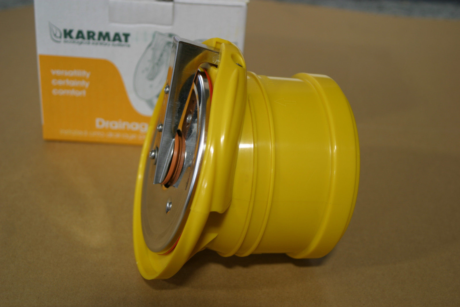 72-100mm Outfall Flap Valve, Steel-faced Valve for Land Drains & Waste ...