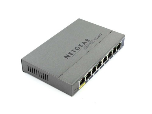NETGEAR ProSafe GS108Tv2 GS108T Smart Switch 8-Port Gigabit (No Adapter ...