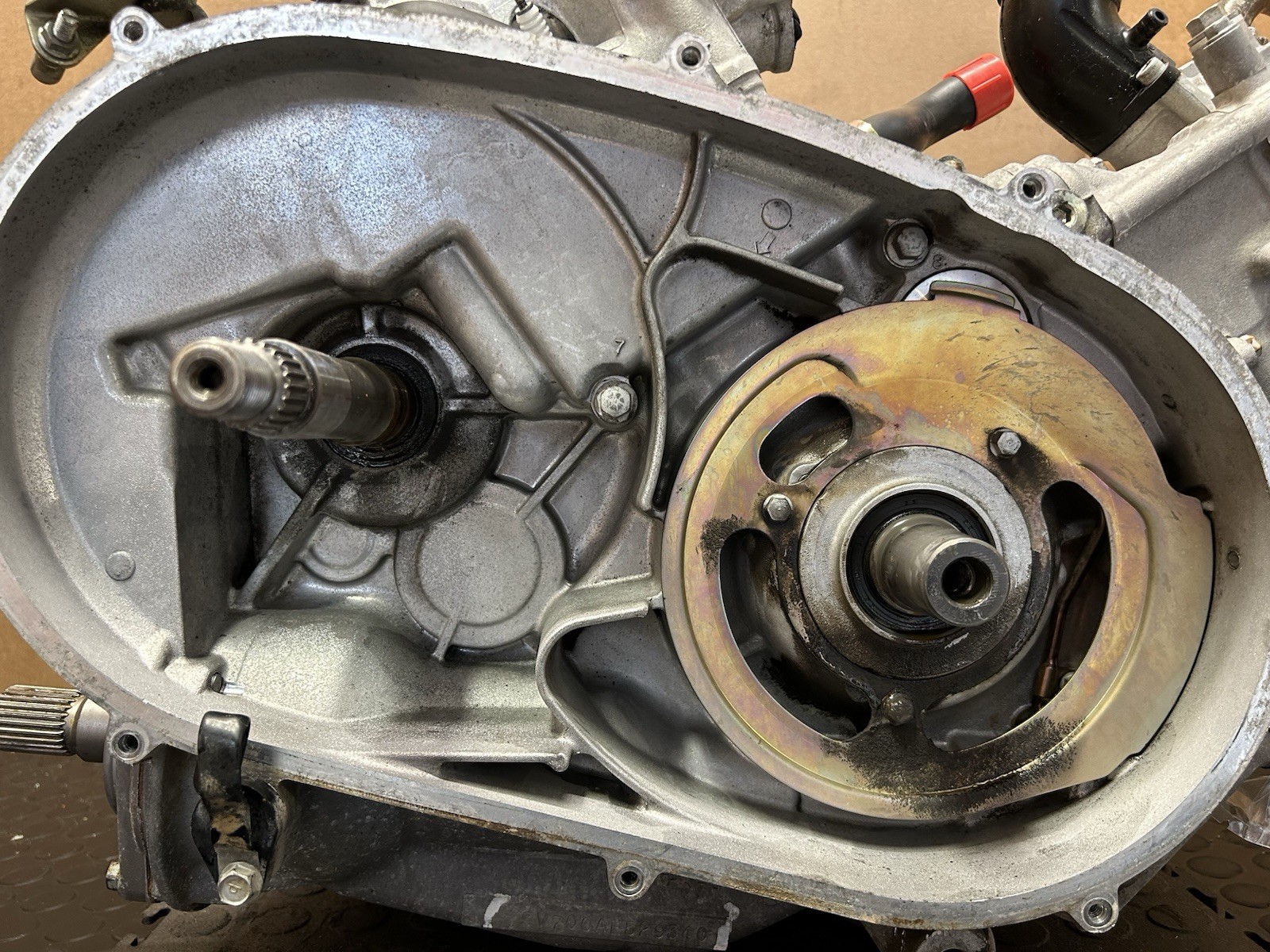 04-09 GENUINE KFX 700 KAWASAKI KFX700 V FORCE 700 MOTOR ENGINE COMPLETE ...