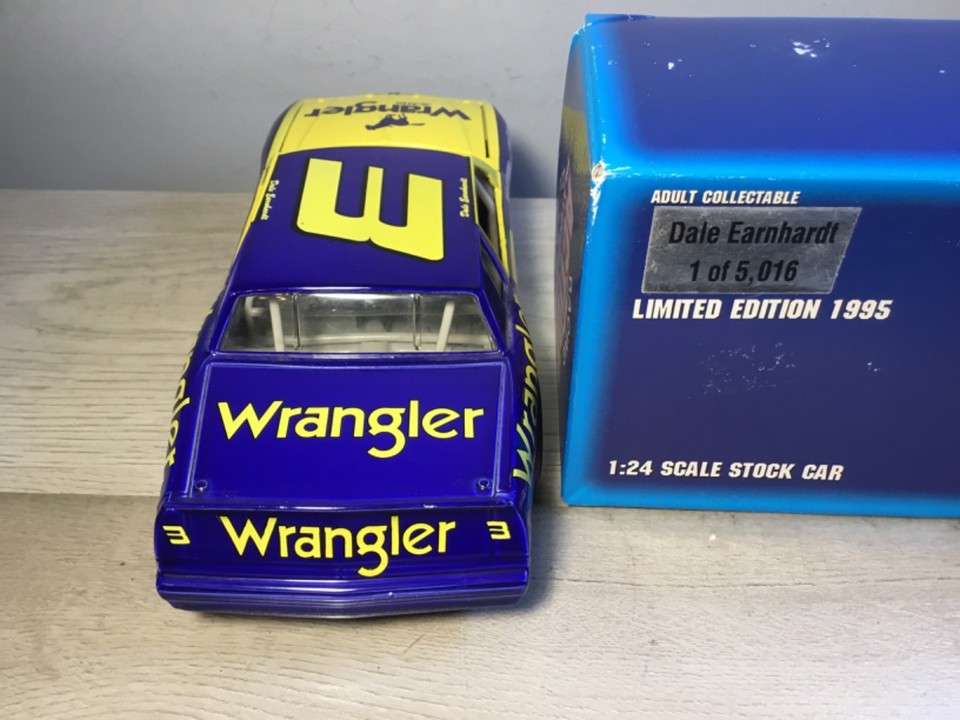 XRARE 1:24 Dale Earnhardt #3 WRANGLER 1984 "BLUE GOOSE" DieCast NASCAR ...