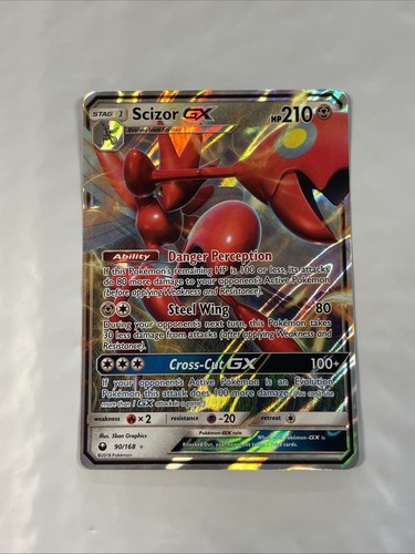 (C3225) Scizor GX 90/168 Celestial Storm Holo Rare Pokemon Card | eBay