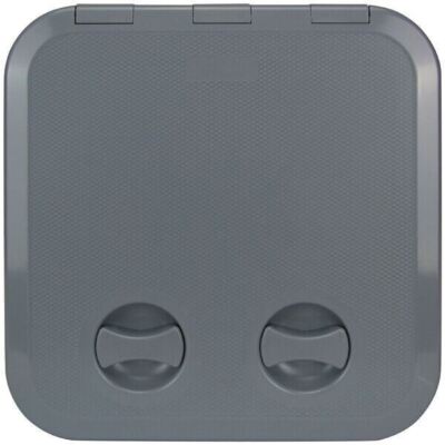 Access Hatch, Grey Boat Storage Hatch, 380 x 380mm Marine Deck, Caravan ...