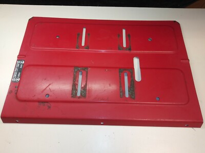 TORO 60-9140 COMMERCIAL PROLINE 30718 118 LAWN MOWER SEAT PLATE 92-6281 ...